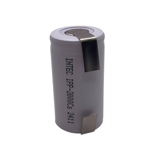 Intec IPP-2000Cs Battery Sub C with Tabs - 1.2V/2000mAH – BBM Battery ...