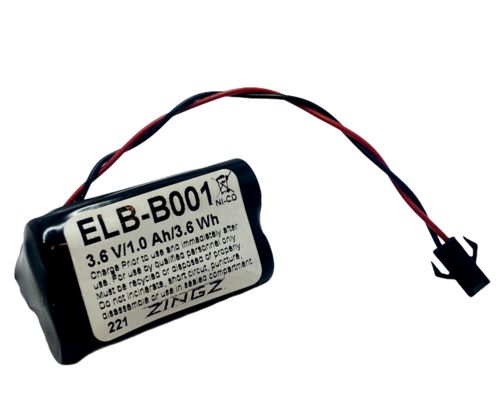 Lithonia ELB-B001 Replacement Battery for ELM2 LED Exit, Emergency Lig ...