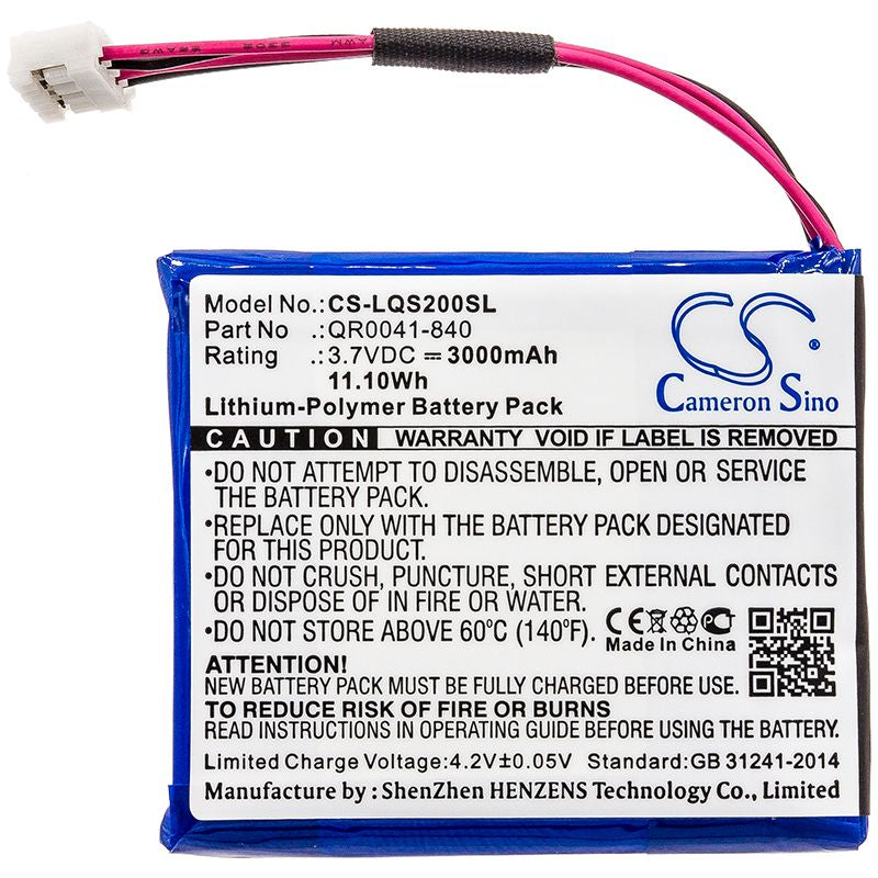 Qolsys IQ Battery QR0041-840 for IQ Panel 2 Alarm System – BBM Battery ...