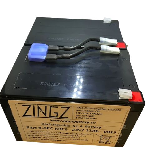 RBC6 Replacement battery Cartridge 24V/12.0Ah for APC UPS System – BBM ...