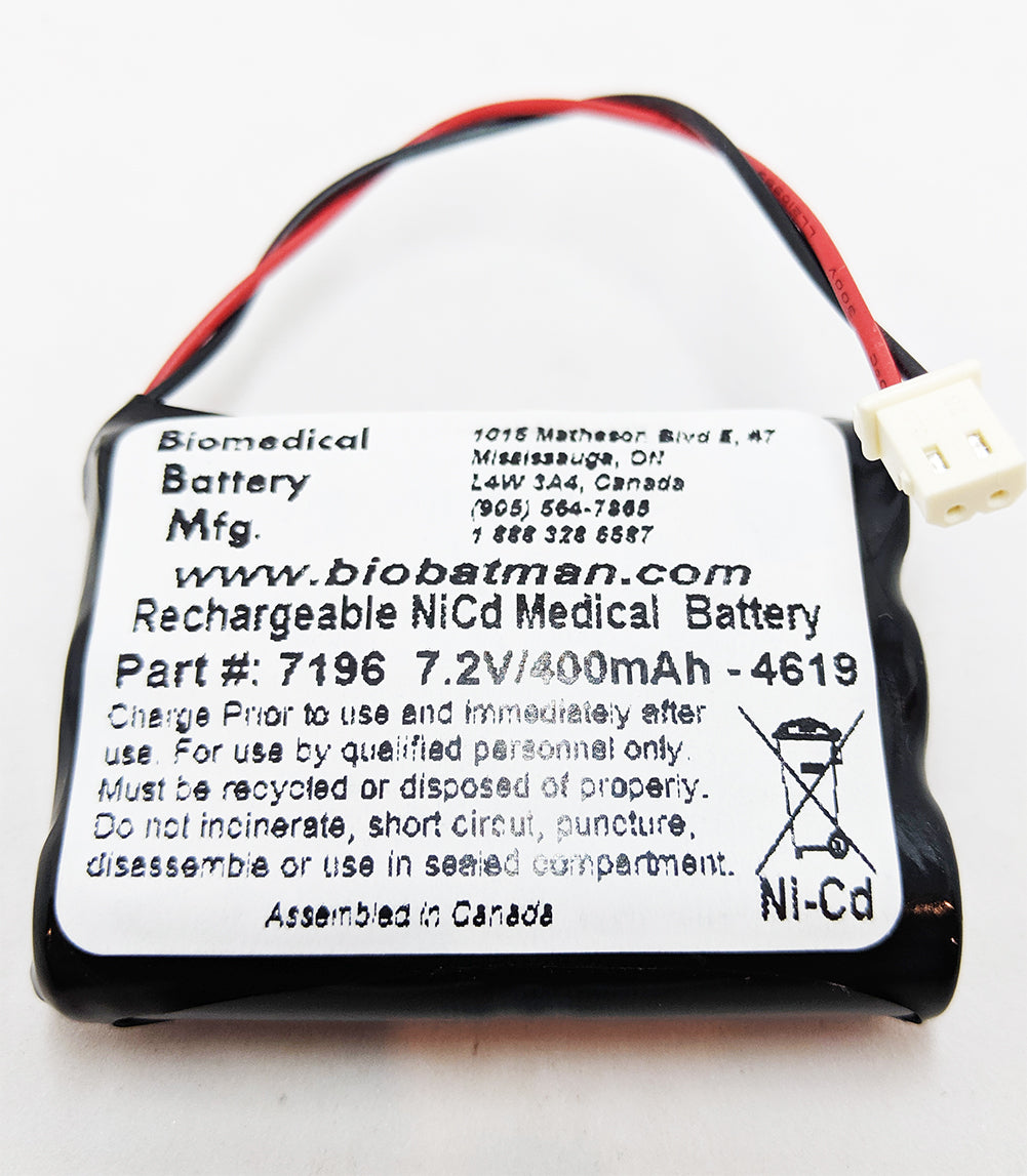 Hokanson MD6 Doppler Battery -Operating Room Doppler – BBM Battery Canada