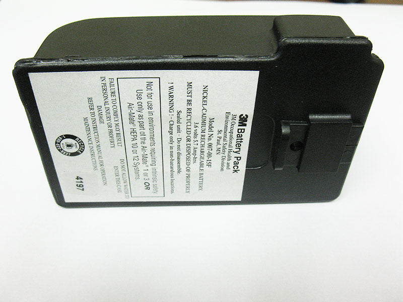 3M Air Mate 1,3, 10,12, 13 Battery Retrofit - 3.6V/5.5AH – BBM Battery ...