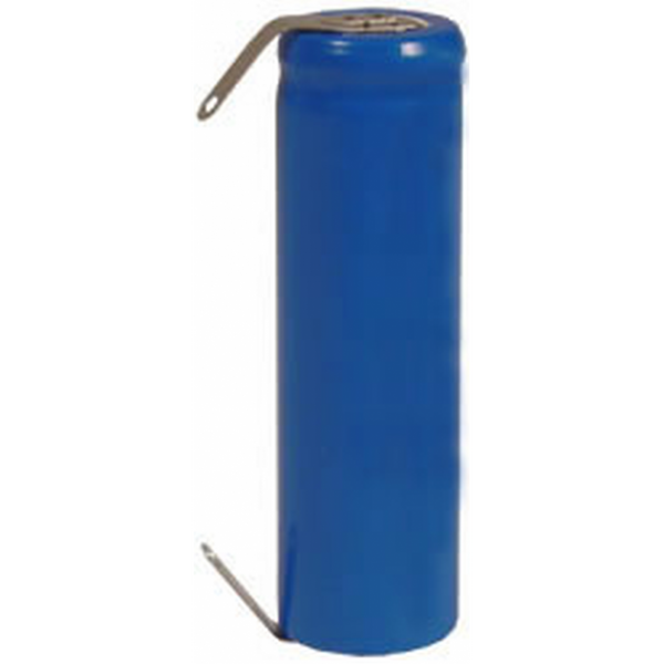 AA Nickel Cadmium Battery, 1.2V/1000mAh Nicad Rechargeable with Solder ...