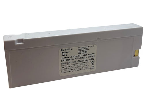 Datascope Passport Battery for the EL, XG Monitor - 12V/2.45AH NiMh ...