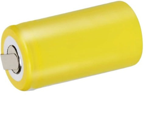 Sub C, SC-2200 Nicad Battery with Tabs - 1.2V/2200mAh Rechargeable Cel ...
